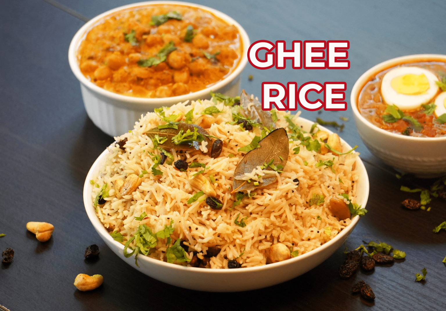 Ghee Rice | Instant Pot Ghee Rice | Basmati Rice - Spoorthycuisine.com